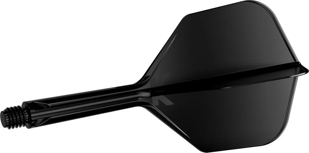 Letky a násadky na šípky v jednom Target K-Flex čierne, No6